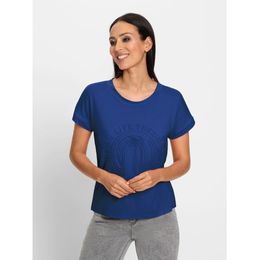 Heine Kurzarmshirt in royalblau | Gr.: 48