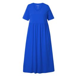 Ulla Popken Kleid in mittelblau | Gr.: 66-68
