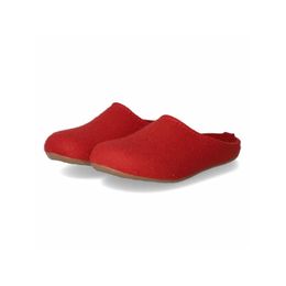 Haflinger Pantolette in rot | Gr.: 42