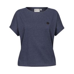 Naketano T-Shirt "Schnella Baustella" in Blau | Gr.: S