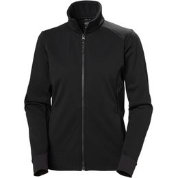 Helly Hansen Fleecejacke/Fleecepullover "W Tech Midlayer" in Schwarz | Gr.: L