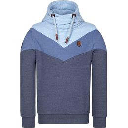 Naketano Hoodie "Kifferboarder" in Blau | Gr.: XL