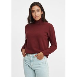 oxmo Rollkragenpullover OXSina in Rot | Gr.: L
