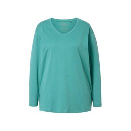 Ulla Popken Shirt in grün | Gr.: 54-56