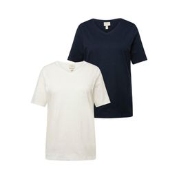 Ulla Popken Shirt in marine | Gr.: 50-52