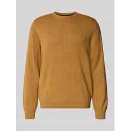 Christian Berg Strickpullover mit gerippten Abschlüssen