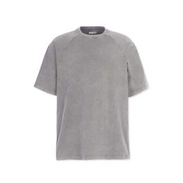 HONESTY RULES Shirt " Heavy Raglan Oversized " in faded-grey | Gr.: XL