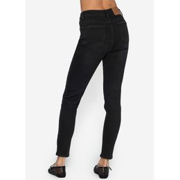 SASSYCLASSY Highwaist Skinny Jeans in Schwarz | Gr.: 36