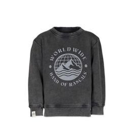 Band of Rascals Sweat " World Wide " in faded-black | Gr.: 146