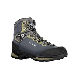 Lowa Wanderstiefel CAMINO EVO GTX in stahlblau/kiwi | Gr.: 9,5