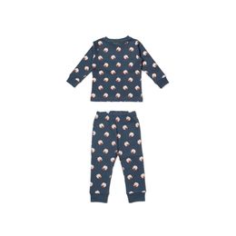 Little Green Radicals Pyjama aus Bio-Baumwolle in Blau | Gr.: 2-3 Jahre