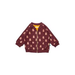 Little Green Radicals Bio-Baumwoll-Wendejacke in Braun | Gr.: 6-7-jahre