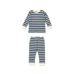 Little Green Radicals Pyjama aus Bio-Baumwolle in Blau | Gr.: 12-18 MONATE