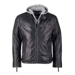 Mustang Lederjacke 31020237 in vintage black | Gr.: S