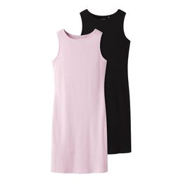 TWO SOON Kleid in Black | Gr.: 134/140