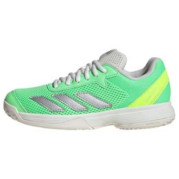 adidas Performance Sportschuh 'Courtflash' Herren Gr&ouml;&szlig;e 2.5 gelb / hellgr&uuml;n / silber