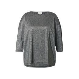 Only Carmakoma Shirt 'CARSILVERY GLAMOUR' female Black size XL