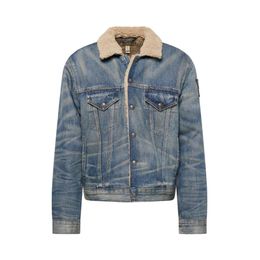 Polo Ralph Lauren Jacke Herren Größe XXL beige / blue denim