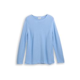 Tom Tailor Women + Pullover Damen Größe 7XL hellblau