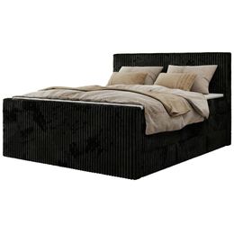 H&ouml;ffner Boxspringbett mit Bettkasten Tiliano King Duo &brvbar; schwarz &brvbar; Ma&szlig;e (cm): B: 144 H: 119 &raquo; H&ouml;ffner