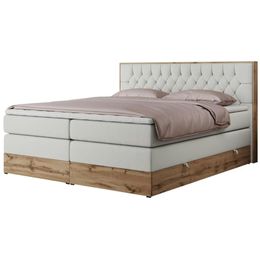 Höffner Boxspringbett mit Bettkasten Amore King weiß Maße (cm): B: 148 H: 115 » Höffner