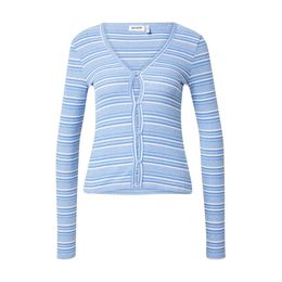 WEEKDAY Strickjacke 'Anais' Damen Größe S blau / hellblau / weiß