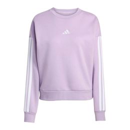 adidas Sportswear Sportsweatshirt 'Essentials' Damen Gr&ouml;&szlig;e XXXS/XXS flieder / wei&szlig;