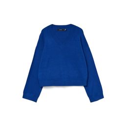 V&eacute;ro Moda VERO MODA Pullover 'VMGOLD' Damen Gr&ouml;&szlig;e L dunkelblau