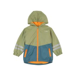 Playshoes Funktionsjacke Jungen Gr&ouml;&szlig;e 86 petrol / pastellgr&uuml;n / orange / silber