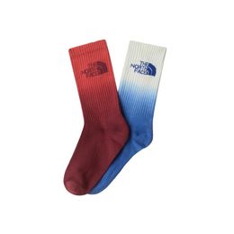 The North Face Socks female Blue, Red size S