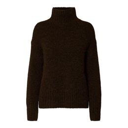 Selected Pullover 'SLFGABRIELLA' Damen Größe L dunkelbraun