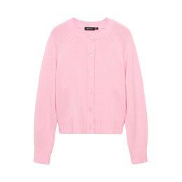 Mango Knit Cardigan 'Scorpius' female Pink size XS