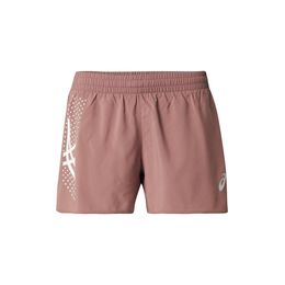 asics Sportshorts Damen Gr&ouml;&szlig;e L pastellrot / wei&szlig;
