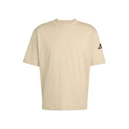 adidas Sportswear Performance Shirt 'Essentials' male Beige size XL