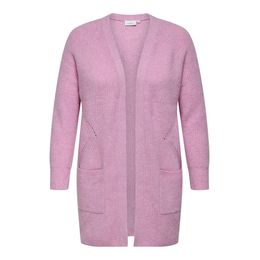 Only Carmakoma Knit Cardigan 'CARWhitney' female Pink size 54