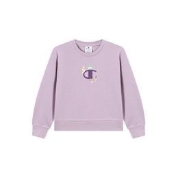 Champion Authentic Athletic Apparel Sweatshirt M&auml;dchen Gr&ouml;&szlig;e 140 t&uuml;rkis / hellgelb / flieder / brombeer