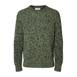 Selected Pullover 'SLHTilum' Herren Gr&ouml;&szlig;e XS beige / nachtblau / gr&uuml;n