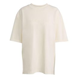 adidas originals T-Shirt 'Essentials Linear' Damen Gr&ouml;&szlig;e M/L offwhite