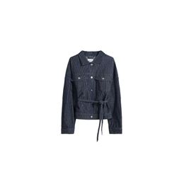 Bershka Between-Season Jacket female Blue size XS