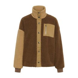 Culture Jacke 'Tally' Damen Gr&ouml;&szlig;e XL cappuccino / dunkelbraun