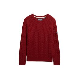 Superdry & Co Pullover Damen Gr&ouml;&szlig;e S dunkelrot