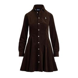 Polo Ralph Lauren Kleid Damen Größe 38 dunkelbraun Winterkleid