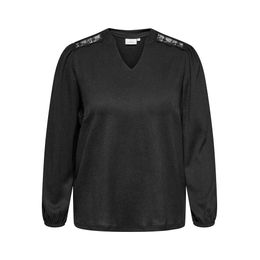 Only Carmakoma Bluse 'CARFancy' Damen Gr&ouml;&szlig;e 4XL schwarz