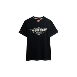 Superdry & Co T-Shirt Herren Gr&ouml;&szlig;e XL schwarz / wei&szlig;