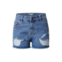 ABOUT YOU Jeansshorts 'Binia' Damen Gr&ouml;&szlig;e 34 blue denim
