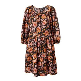 Dorothy Perkins Kleid Damen Gr&ouml;&szlig;e 40 orange / hellpink / schwarz / wei&szlig; Winterkleid