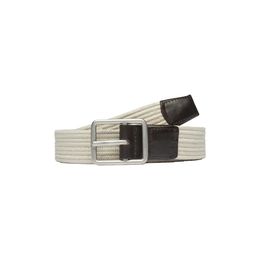 s.Oliver Gürtel Herren Größe 105 schwarz / wollweiß