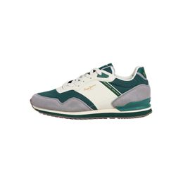 Pepe Jeans Sneaker Herren Gr&ouml;&szlig;e 43 grau / gr&uuml;n / offwhite