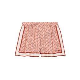 Lacoste Shorts Damen Gr&ouml;&szlig;e 54 beige / rot
