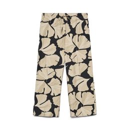 Vero Moda Curve Hose Damen Größe 52 beige / schwarz